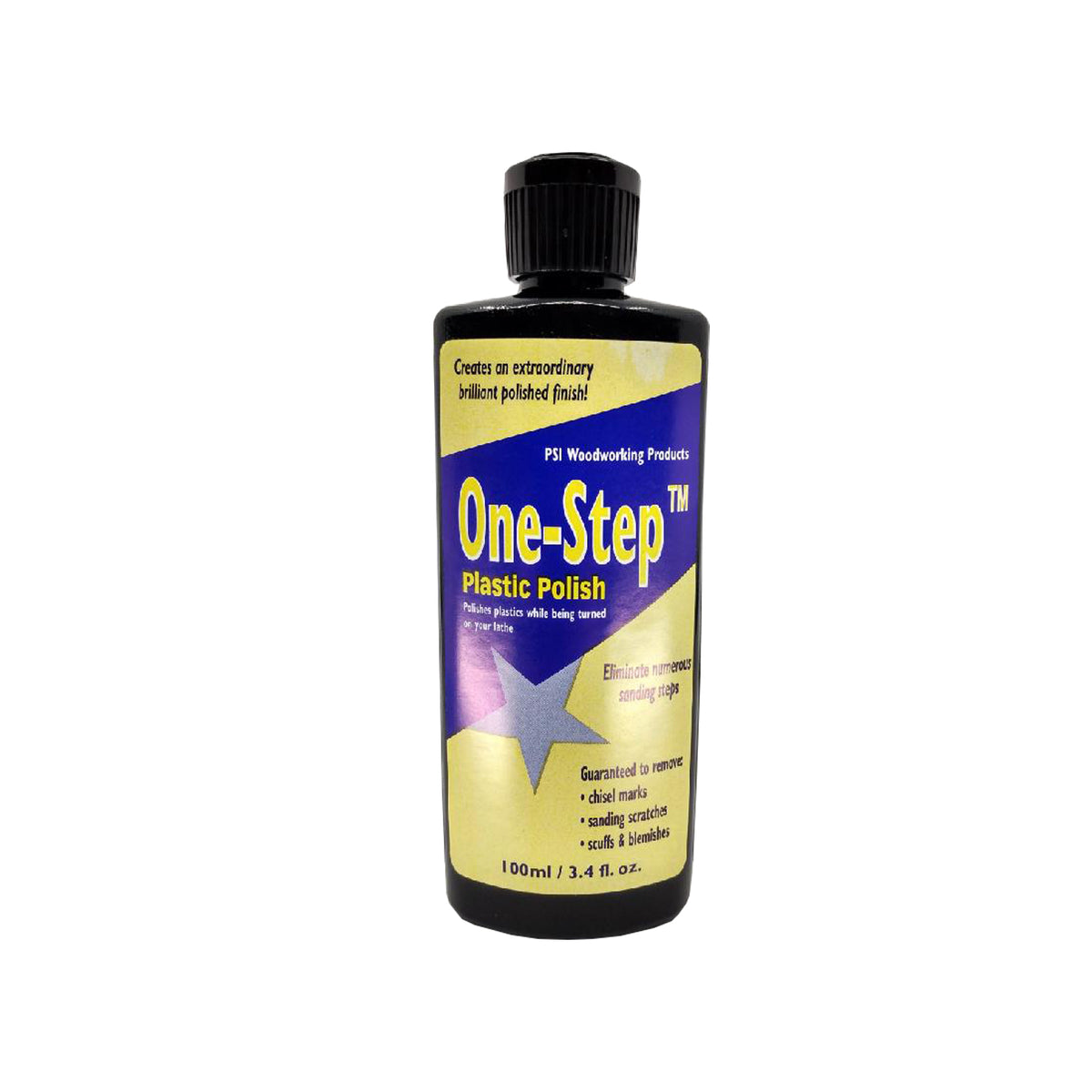 One-Step Plastic Polish - 3.4 fl. oz – The Wooden Products Company